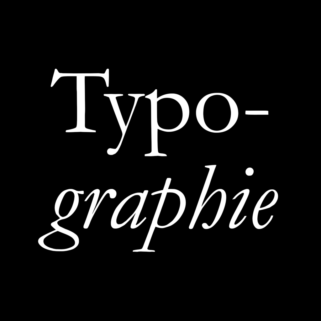 Les familles de typographie – Ecran Total